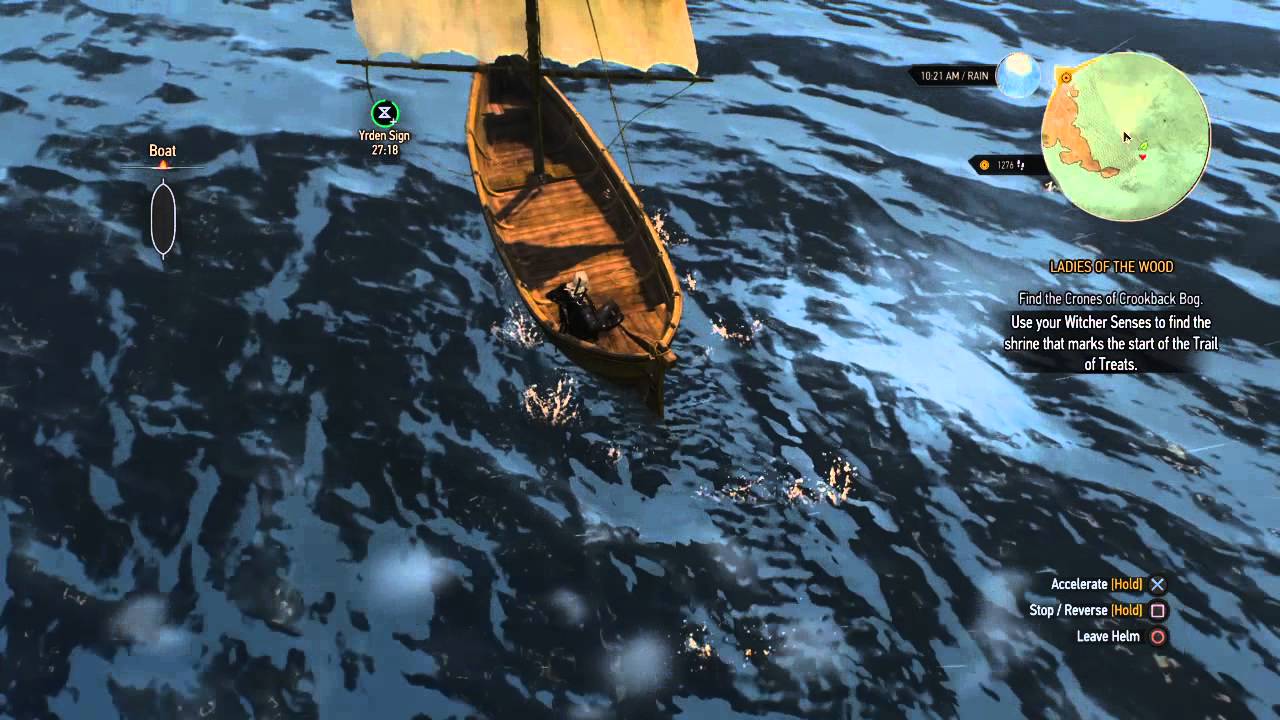 The Witcher 3: Wild Hunt: Weird 1 time glitch - YouTube