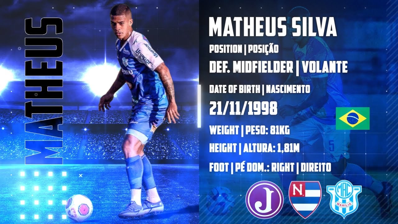 Matheus Silva ⚽ Defensive Midfielder | Volante ⚽ Highlights 2023 - YouTube