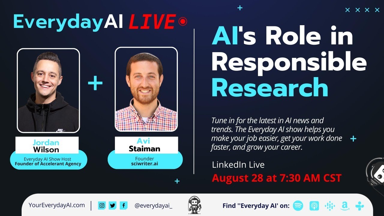 AI's Role in Responsible Research -- An Everyday AI conversation with ...