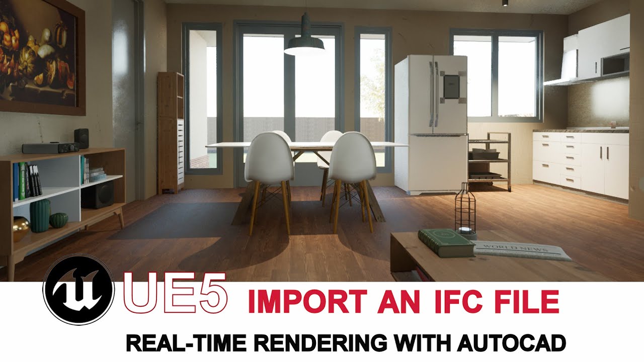 UE5 : Rendering BIM objects via IFC. - YouTube