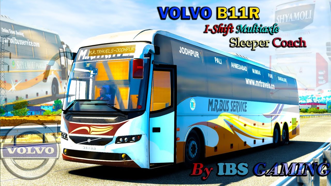 Volvo B11R I i-Shift Multiaxle I Sleeper Coach I Open Door - YouTube