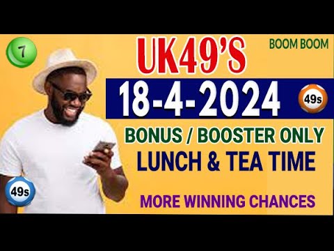 UK 49s Lunch time Booster Ball UK49s Tea time Bonus Ball prediction ...
