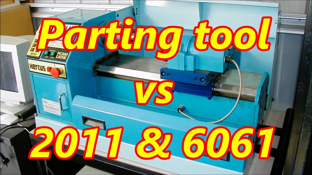 Parting tool replaces turning tool. CNC lathe using eBay parting tool ...