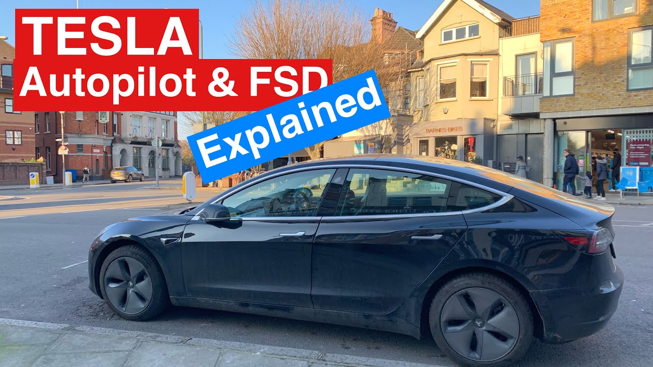 TESLA MODEL 3 Autopilot & FSD Explained. Full review of all features ...
