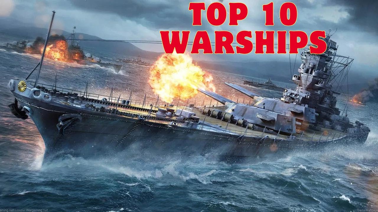 Top 10 Most Fearsome Warships That Ever Ruled the Seas - YouTube
