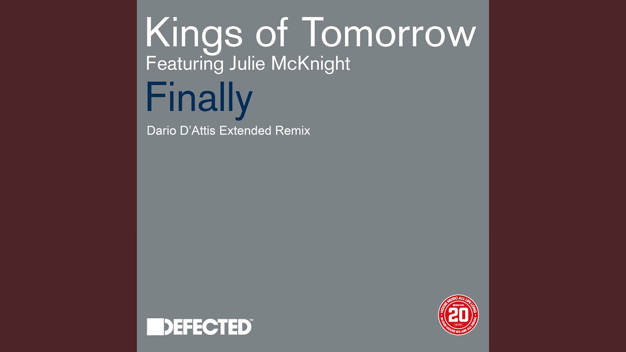 Finally (feat. Julie McKnight) (Dario D'Attis Extended Remix) - YouTube ...