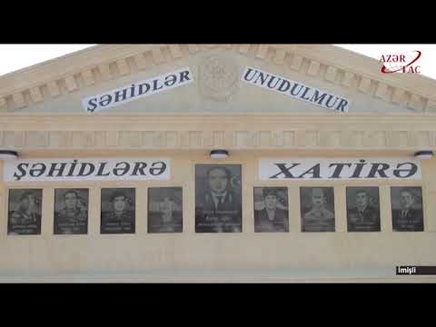 İmişlidə şəhidlərin xatirəsinə inşa edilən abidənin açılışı olub