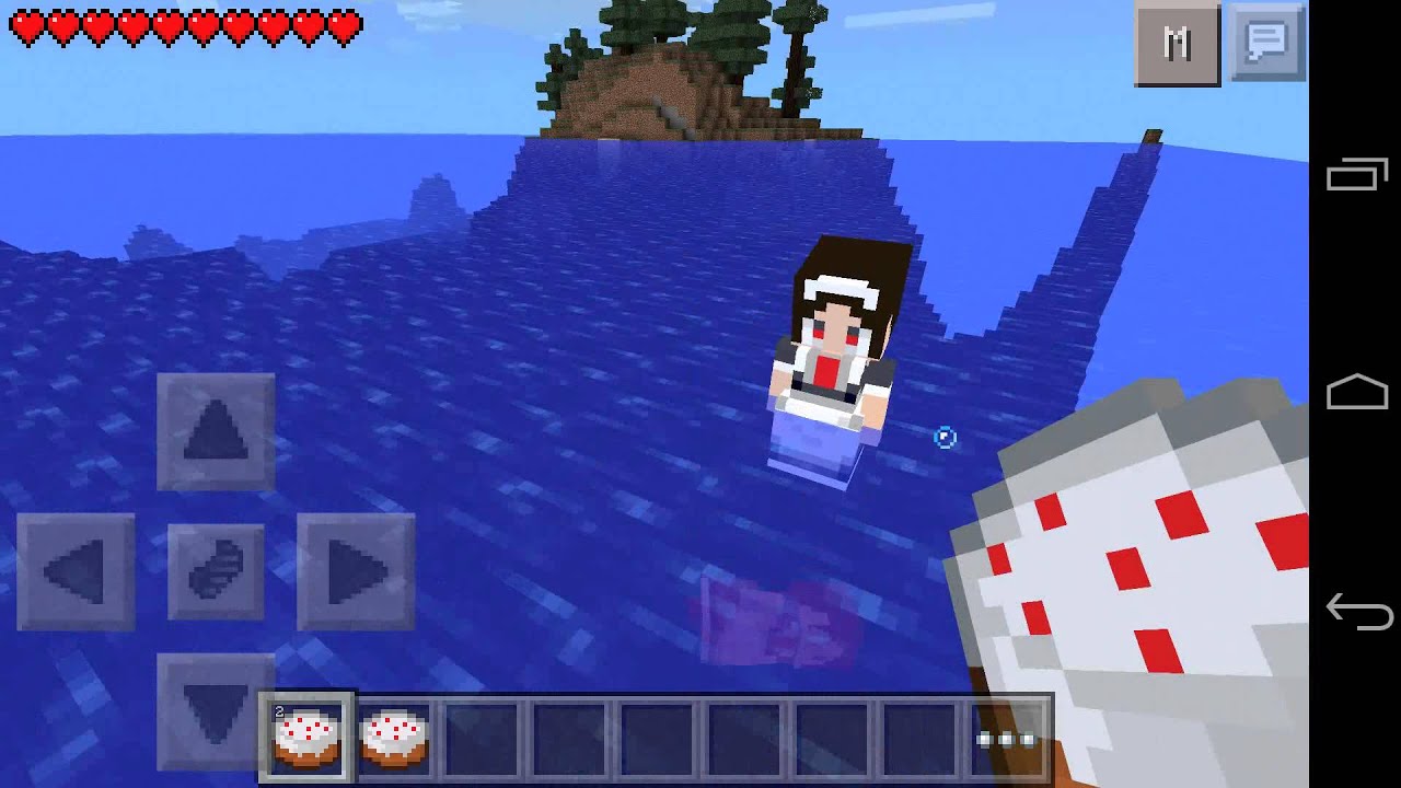 Little Maid Mob Mod (SirvientaMod) | Minecraft PE 0.9.5 | Yeyaxx - YouTube