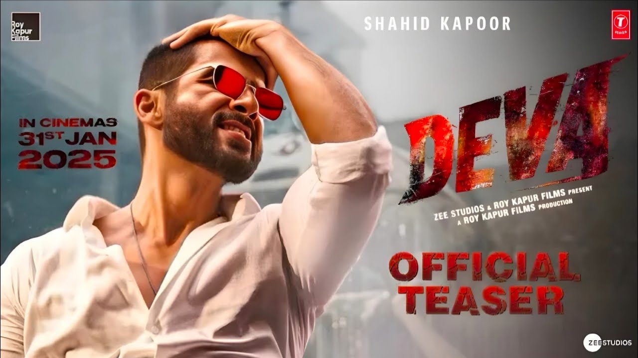 Deva Teaser | Shahid Kapoor | Pooja Hegde | Deva Movie ( Official Teaser ) Rosshan Andrrews # ...