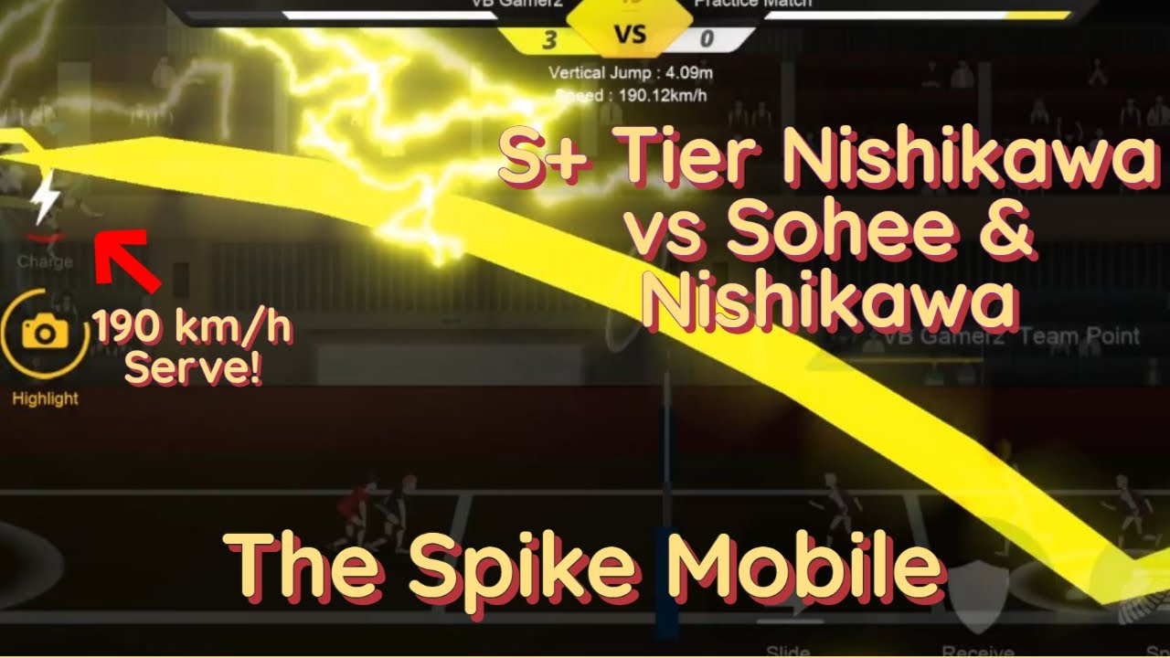 The Spike Mobile Update 3.1.0 - S+ Nishikawa vs S-Tier Sohee and S++ ...