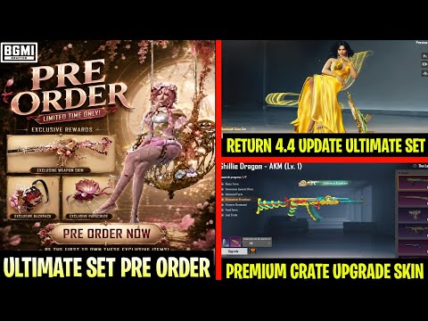 Bgmi New Ultimate Set Leaks Here | Next Ultimate Set Pre-Order Date |Next Premium Crate Upgrade Skin