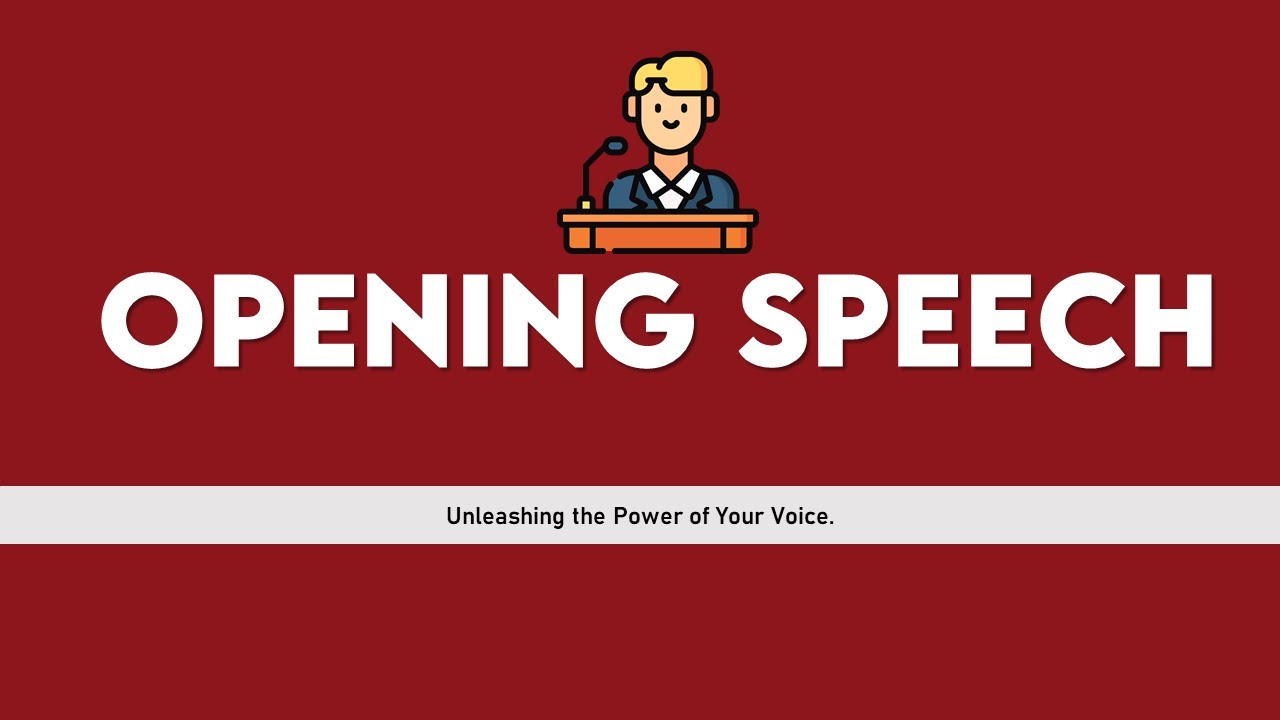 Preparing an Opening Speech || Delegate Training Video #8 - YouTube