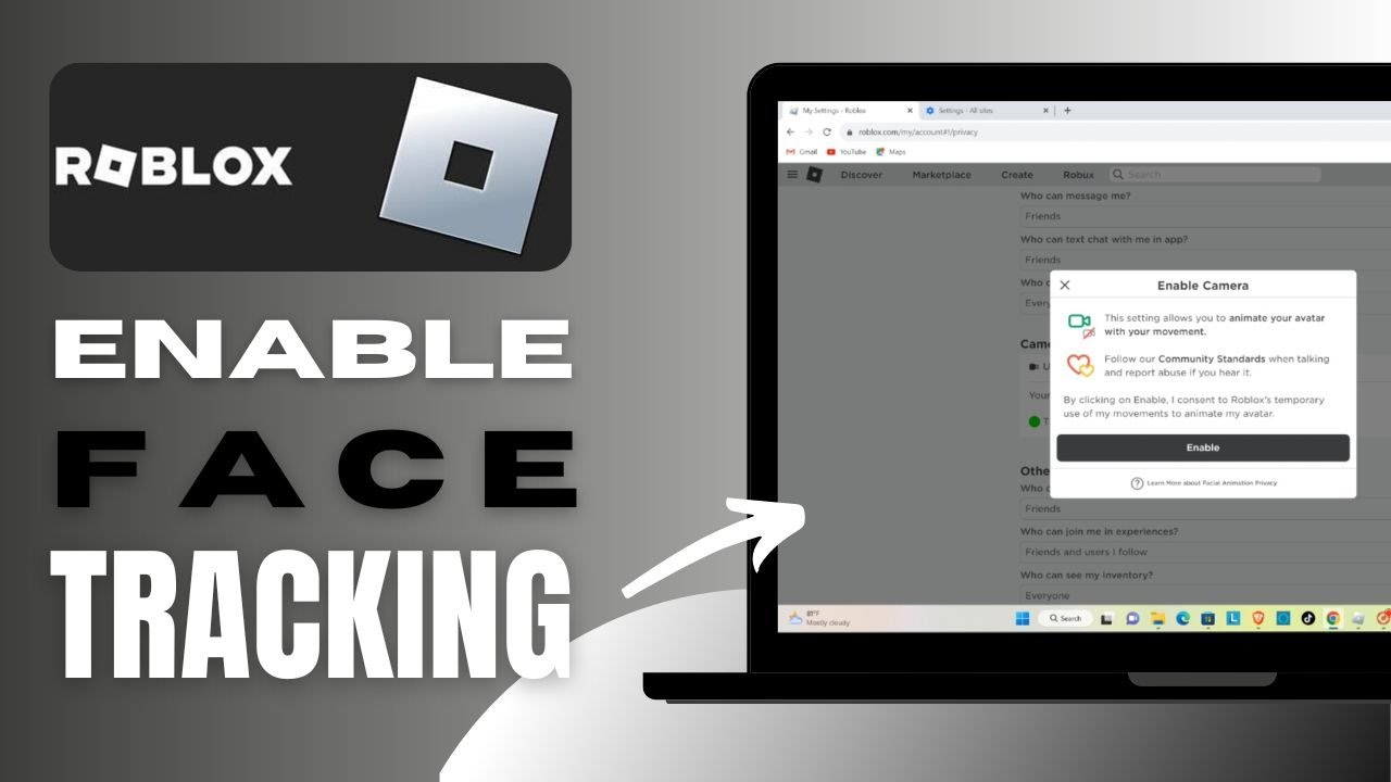 How To Get Face Tracking On Roblox - Complete Guide - YouTube