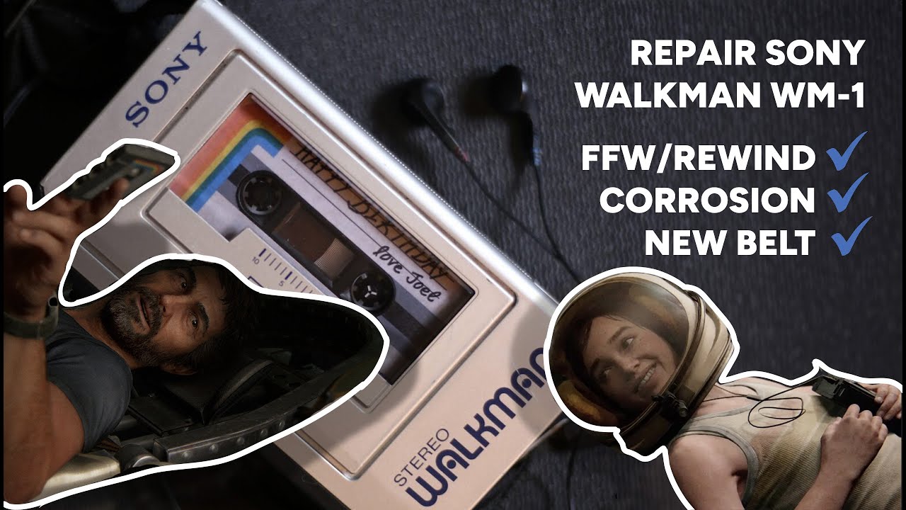 How to Repair Ellie's Walkman from The Last of Us | Sony Walkman WM-1 ...