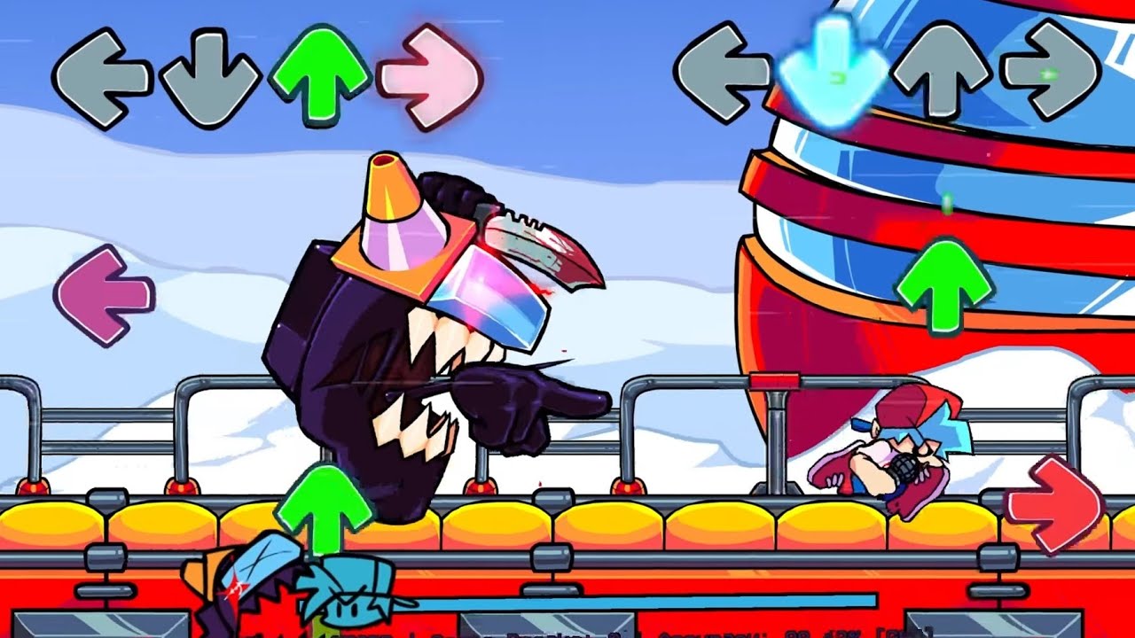 Friday Night Funkin' VS Danger (Black Imposter)(FNF MOD) New amazing ...