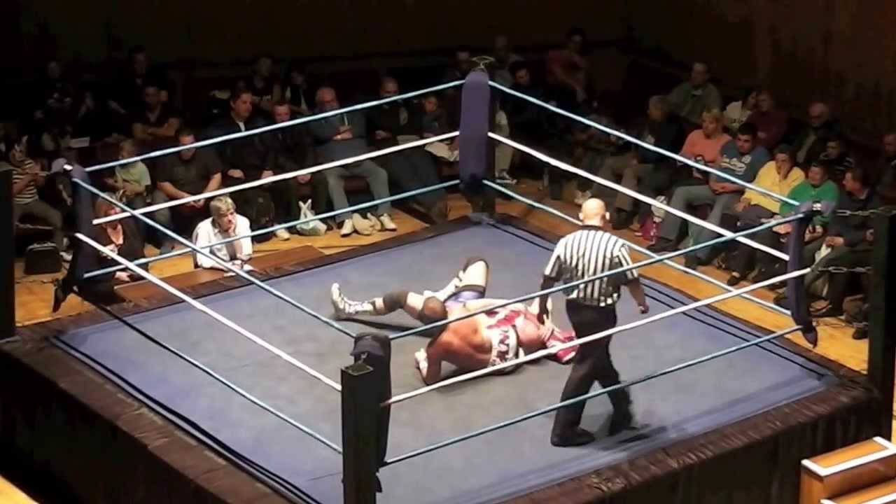 Superslam championship match Dean Allmark vs James Mason from Croydon ...