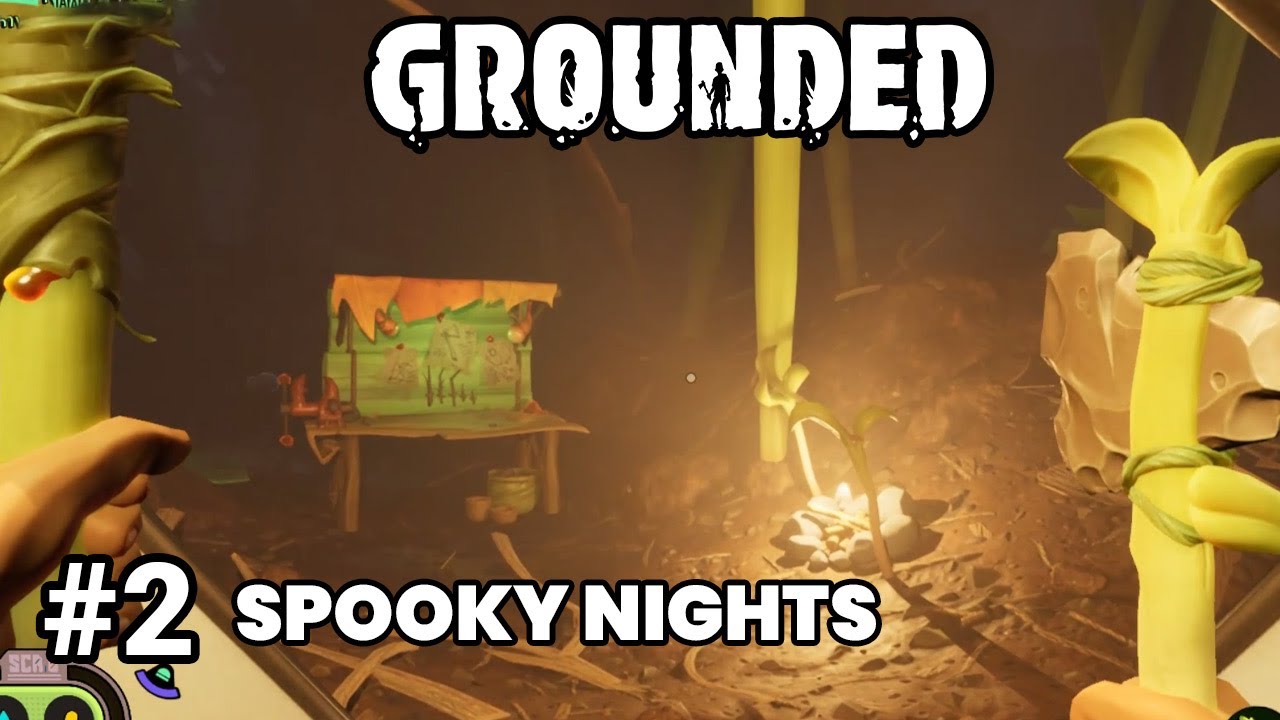 GROUNDED Gameplay Walkthrough #2: It's So SCARY at Night! - YouTube