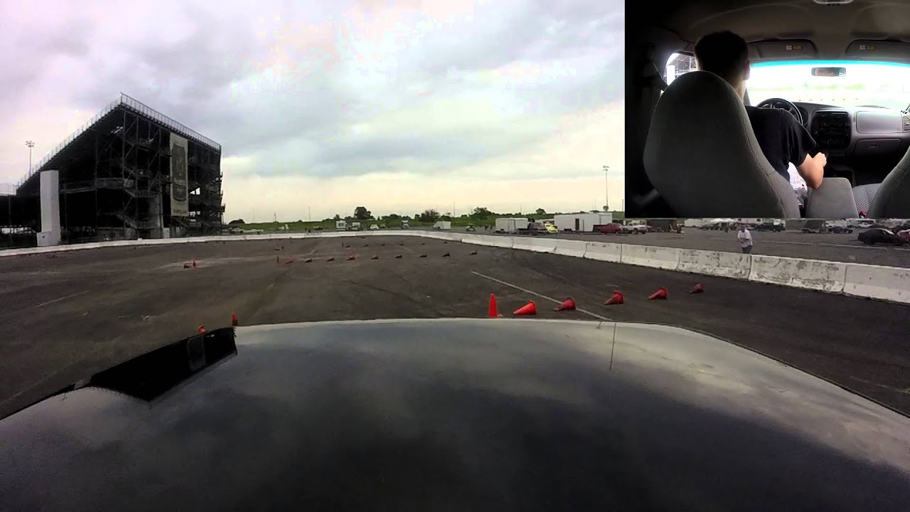 Fun Ford Weekend Gateway 2015 - 1998 Ranger Autocross - First run ...