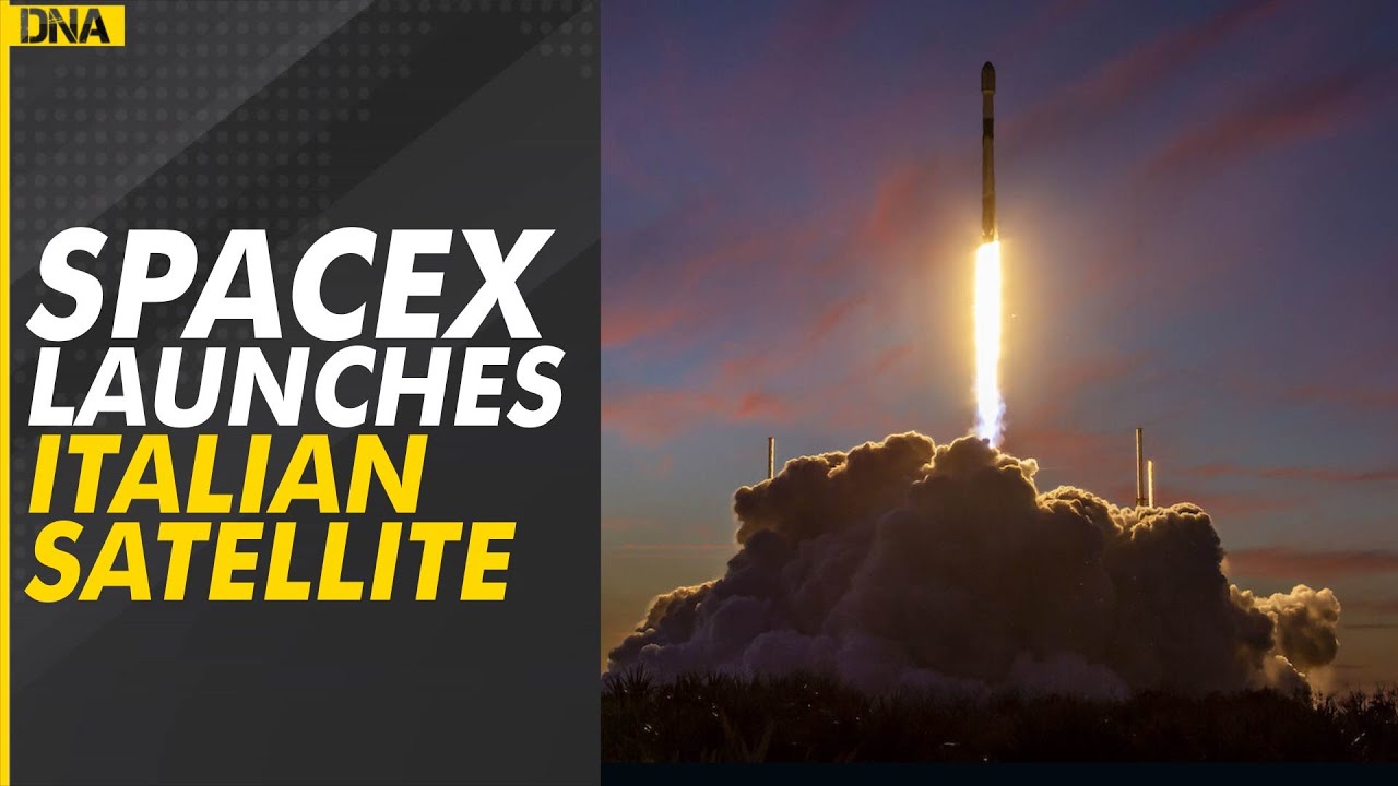 After a delay, SpaceX finally conducts successful launch of Italian ...