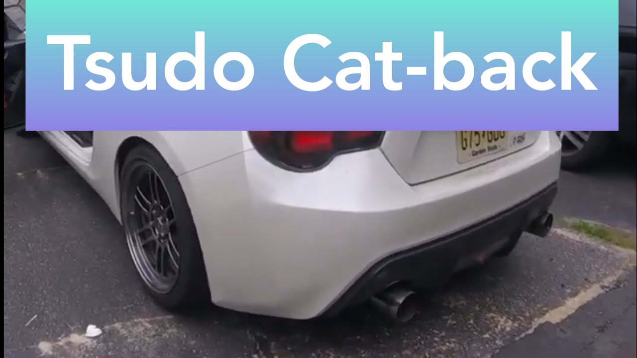 Scion F-RS 2014 Tsudo Cat-back - YouTube