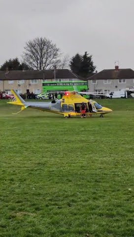 HELIMED 54 Departing Leicester thanks to Willowspotting_uk for the ...