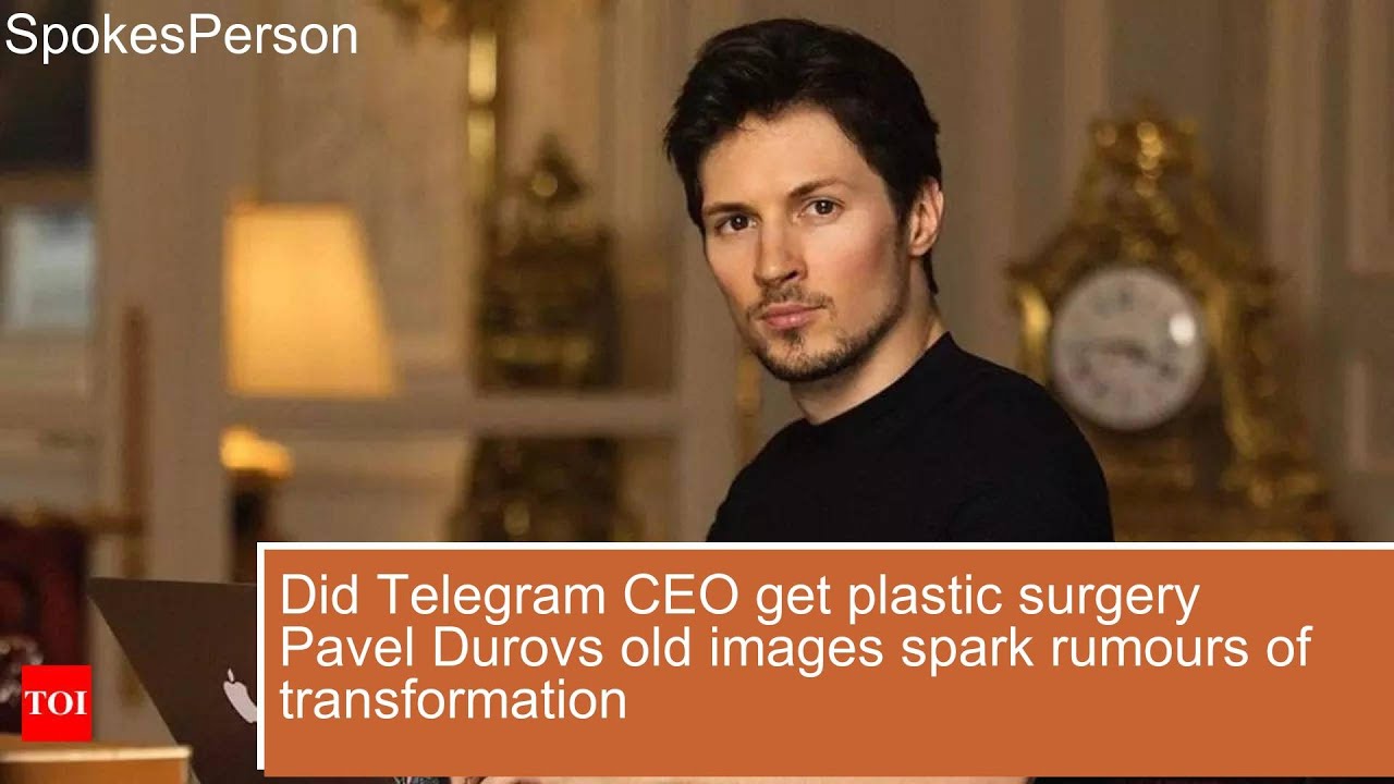 Did Telegram CEO get plastic surgery Pavel Durovs old images spark ...