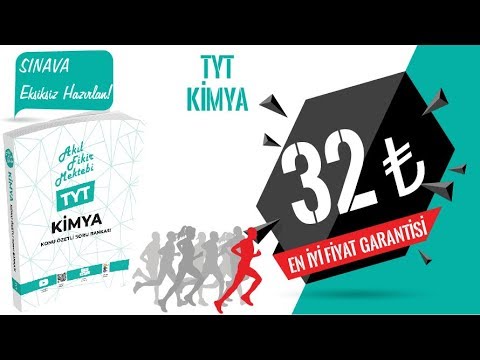 AKIL FİKİR MEKTEBİ | TYT KİMYA SORU BANKASI TANITIM VİDEOSU