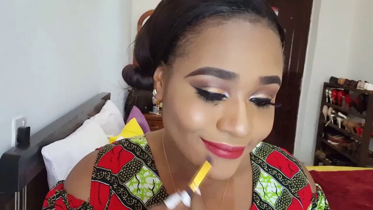 Beginner Makeup Tutorial for Black Women - YouTube