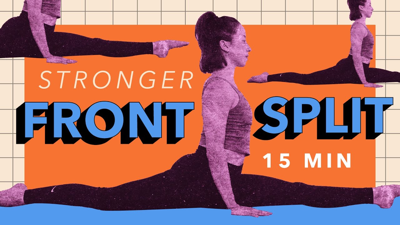 15 min ROUTINE FOR A STRONGER FRONT SPLIT // Follow Along // Active and ...