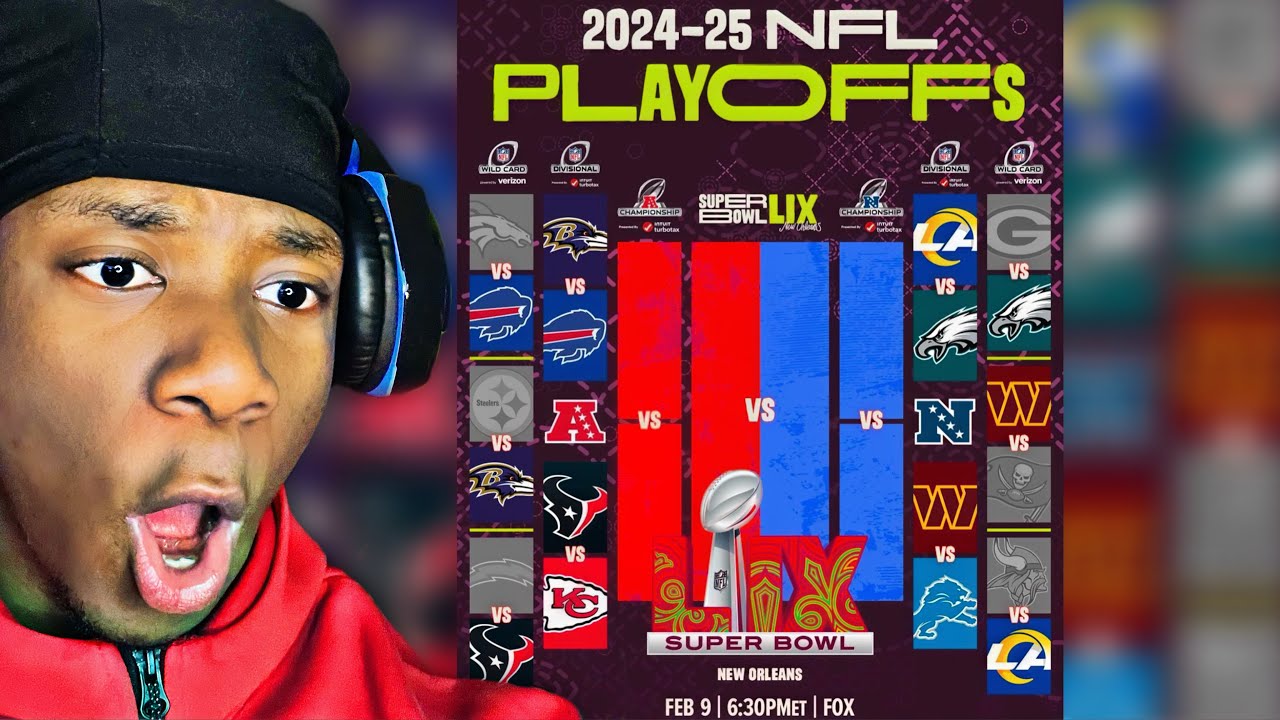 My Thoughts On The Playoff Bracket After Wild Card Weekend.. - YouTube