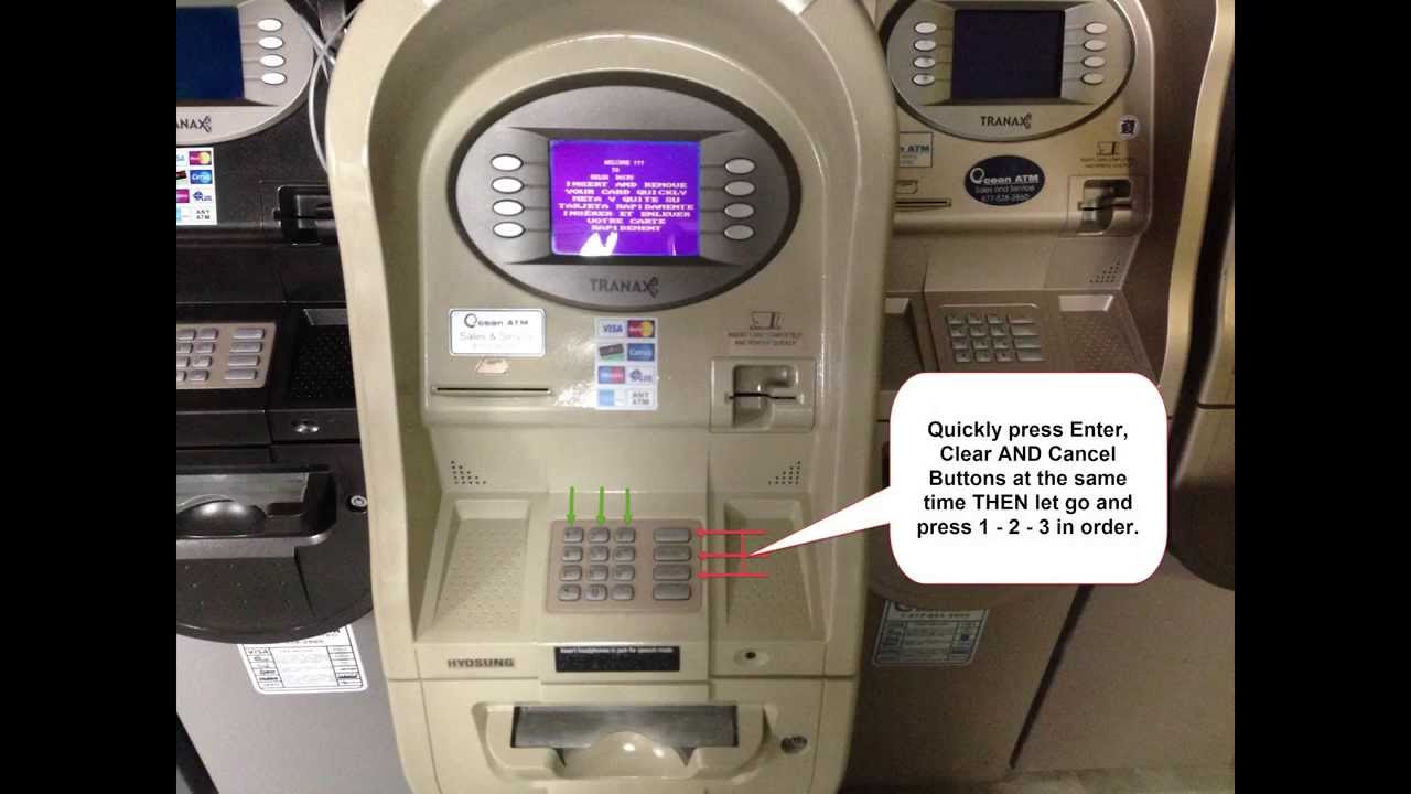 How To Obtain ATM Journals For Disputes - Older Style ATMs - YouTube