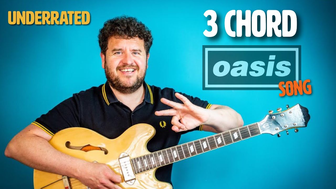 How To Play - Columbia - Oasis - Guitar Lesson - Definitely Maybe - 3 ...