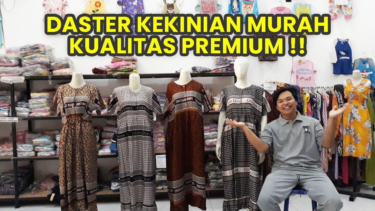 UDAH COBA JUAL DASTER INI ? GROSIR DASTER REMPEL DIOR VIRAL DI CIKARANG ...