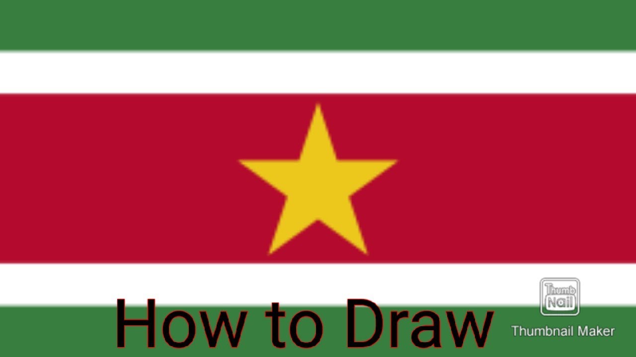 How to Draw: Suriname🇸🇷 - YouTube