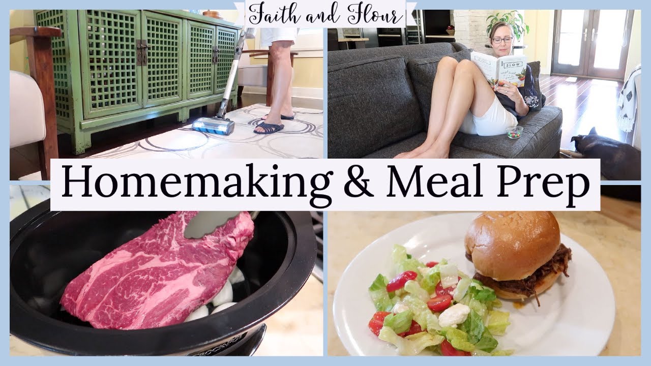 Homemaking & Meal Prep | Slow Cooker Freezer Meals + Easy Lunches ...