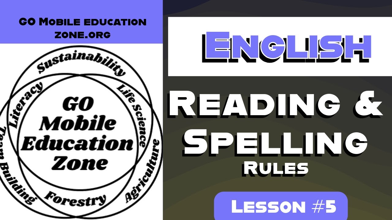 Lesson 5 English Reading & Spelling Rules - YouTube