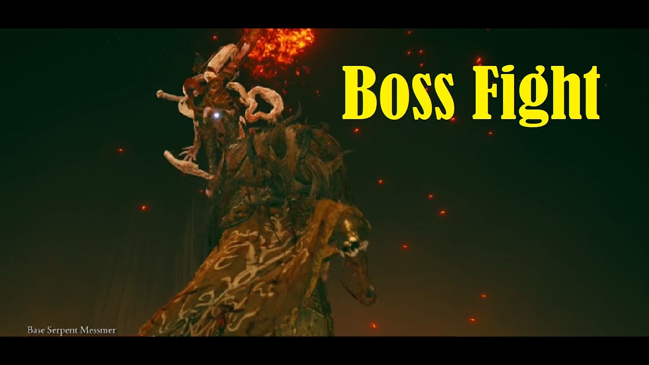 Messmer the Impaler / Base Serpent Messmer Boss Fight | Shadow of the ...
