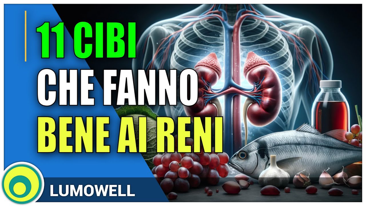 11 Cibi Che Fanno Bene Ai Reni - YouTube