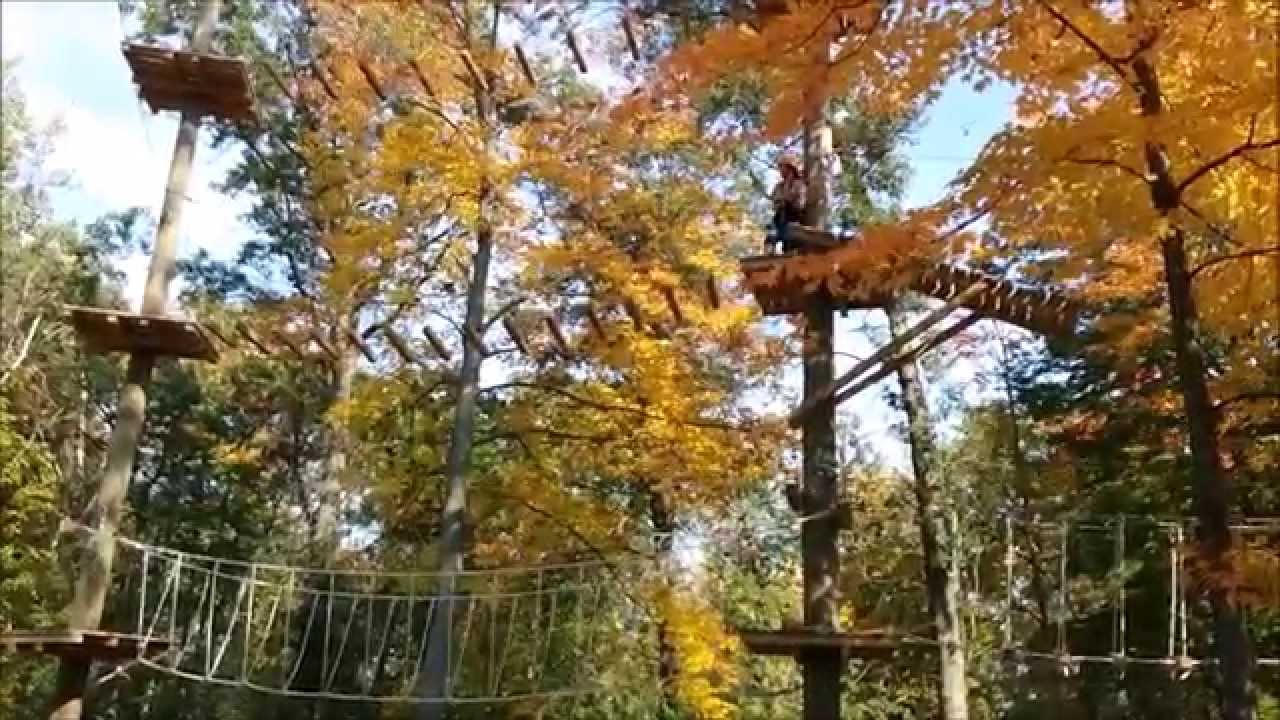 Zip Line in Dresser, Wisconsin Hmong Zip Line - YouTube