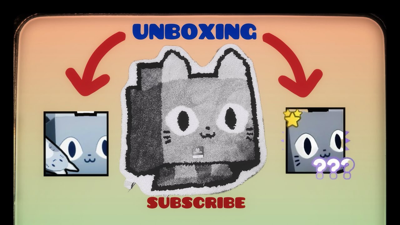 Pet Simulator 99 Getting Huge Hoverboard Cat Unboxing - YouTube