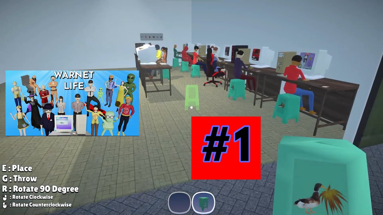 Warnet? | Warnet Life Indonesia | #1 | RTX & Sarada - YouTube