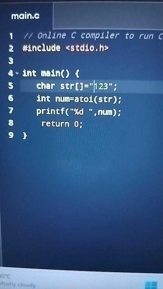 Conversion Of String Into Number Programming Java Cprogramming Python Coder Youtube