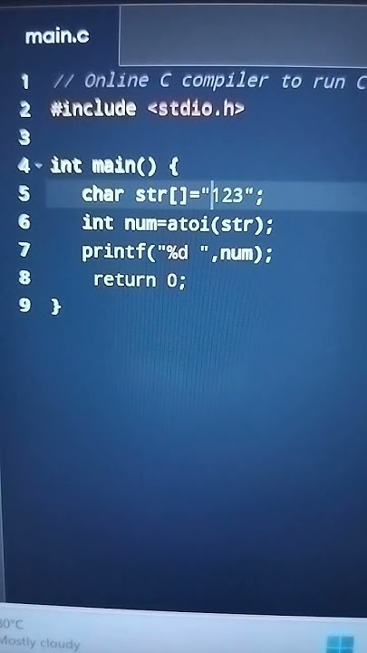 Conversion Of String Into Number Programming Java Cprogramming Python Coder Youtube