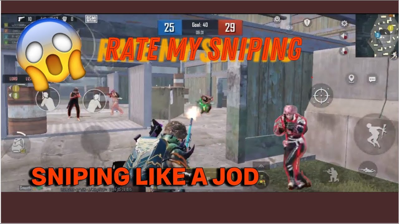 BGMI GAMEPLAY || SNIPING MODE ON #1 || BGMI - YouTube