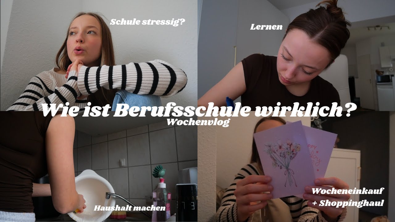Wie ist die Berufsschule als Mediengestalter? WOCHENVLOG📚🎥 - Leilagoesabroad - YouTube