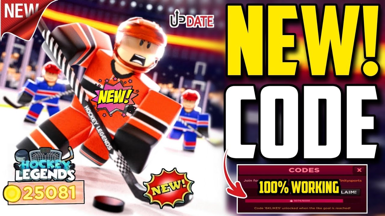 New‼️ Code Hockey Legends February 2025 - Hockey Legends Code 2025 ...