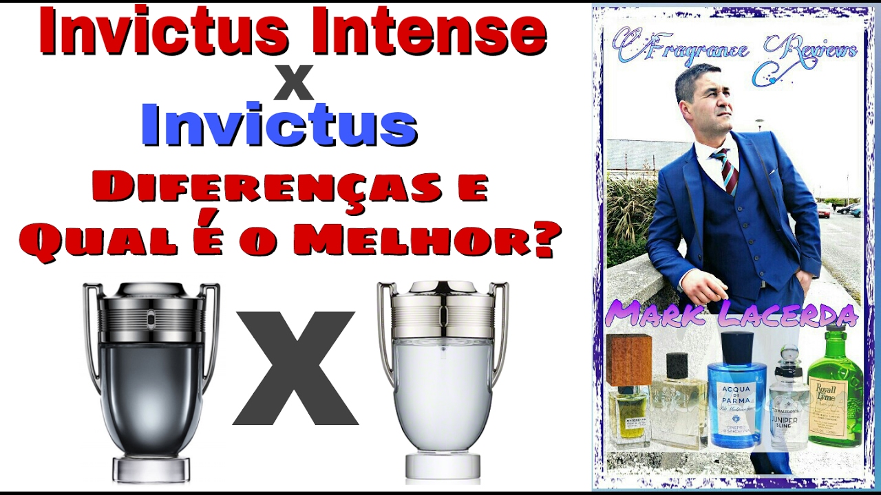 Resenha Novo Invictus Intense Vs Invictus. Diferencas e qual e o Melhor ...