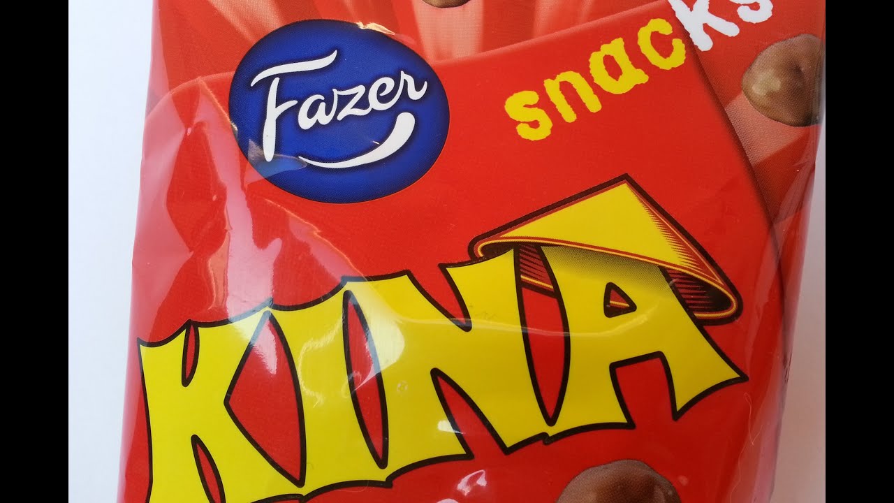 Fazer Kina Snack, Puffed Maize with Milk Chocolate Flavoured Coating ...