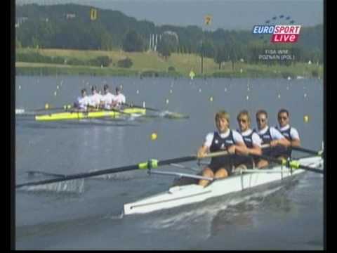 2009 Poznan World Rowing Championship M4- Semifinal AB 1 - YouTube