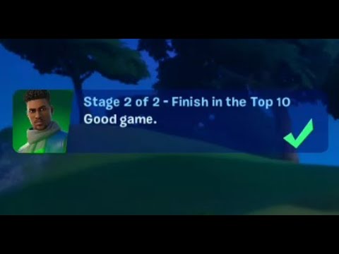 Fortnite - Finish in the top 10- Chapter 3 Season 4 - YouTube
